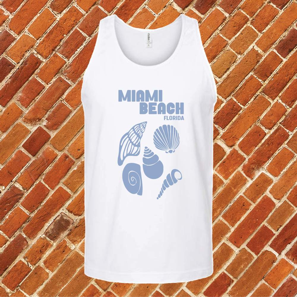 Miami Beach Shell Unisex Tank Top – Tshirts.com