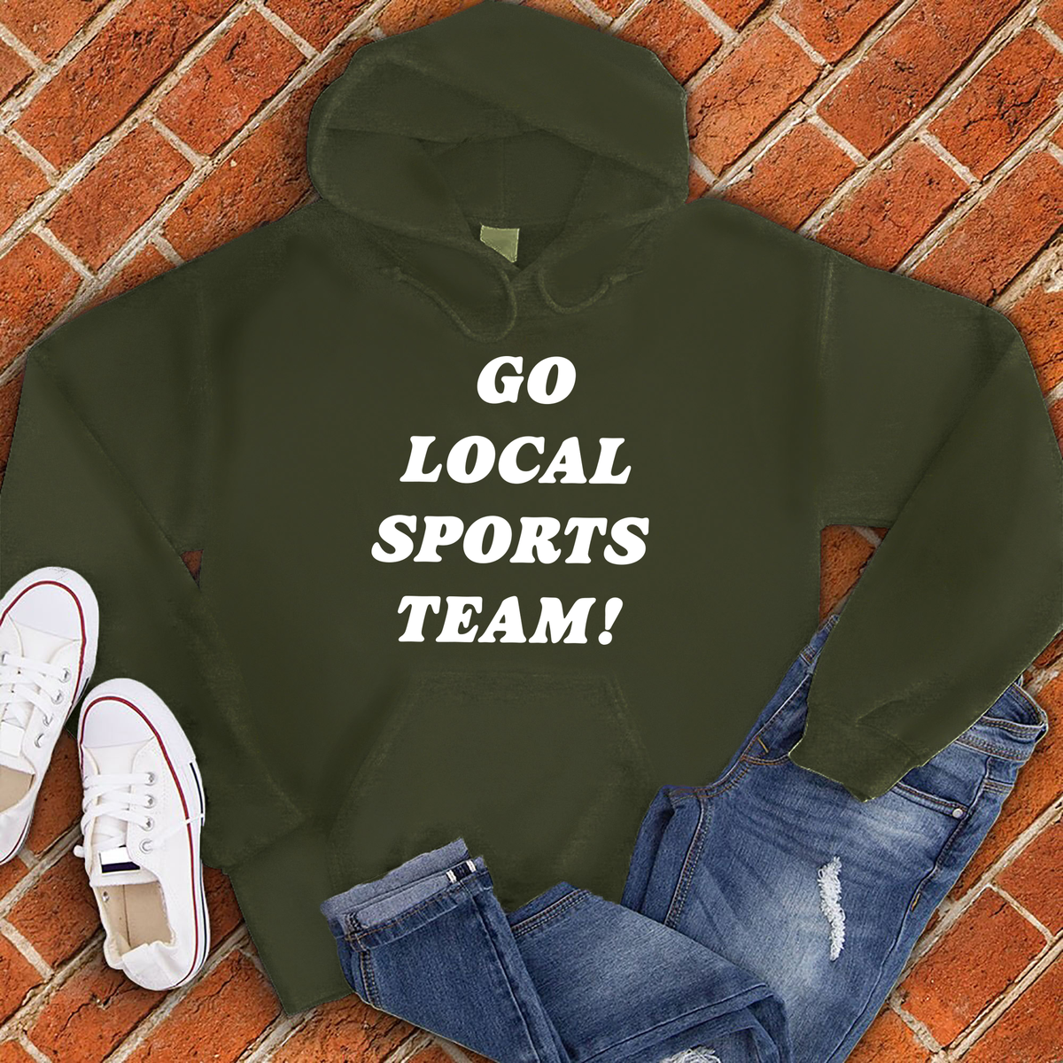 Go Local Sports Team Hoodie – Tshirts.com