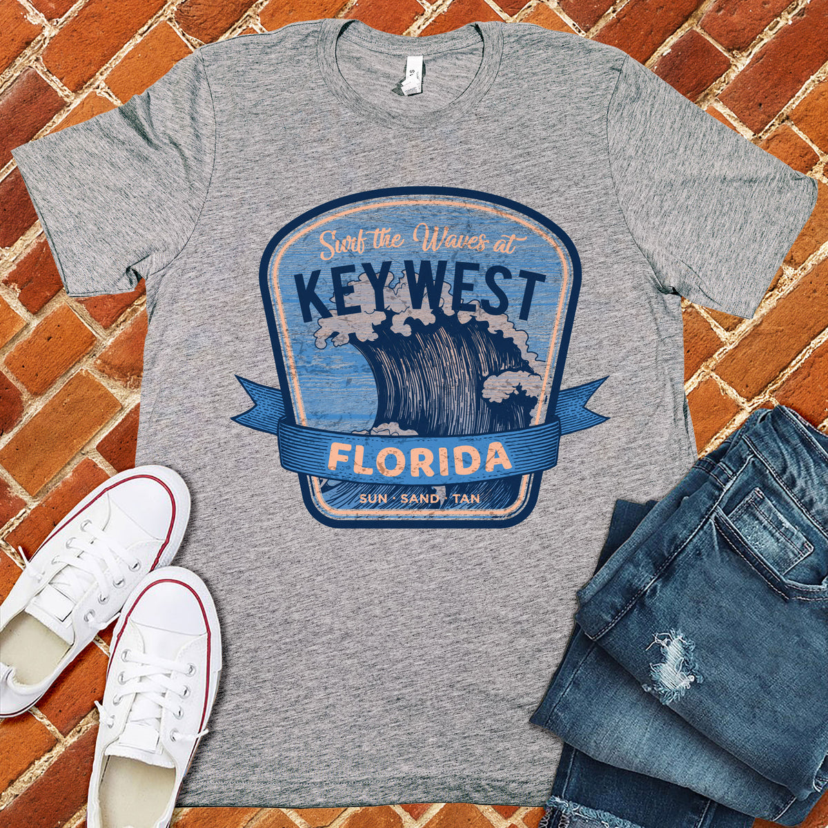 Waves Key West T-Shirt – Tshirts.com
