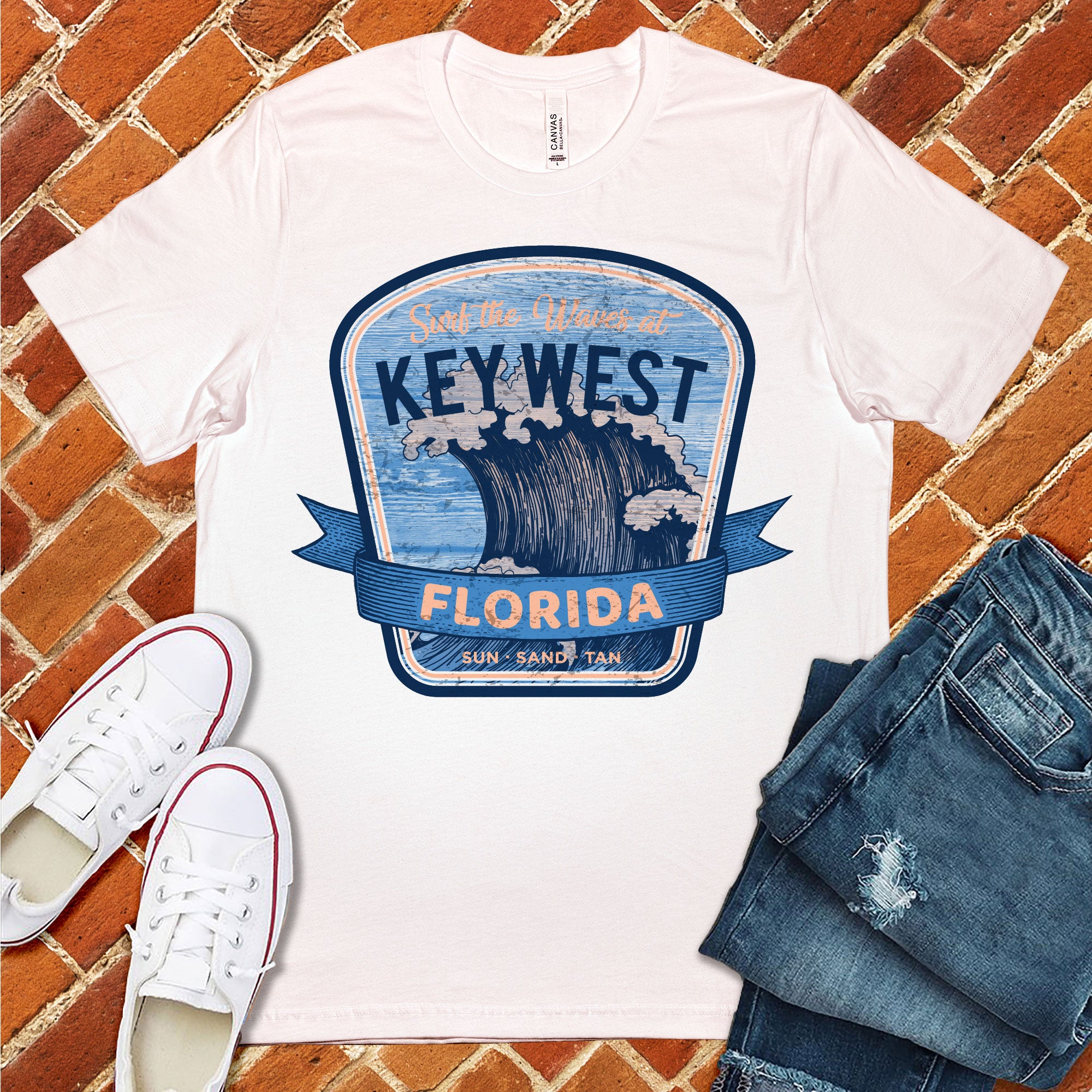Waves Key West T-Shirt – Tshirts.com