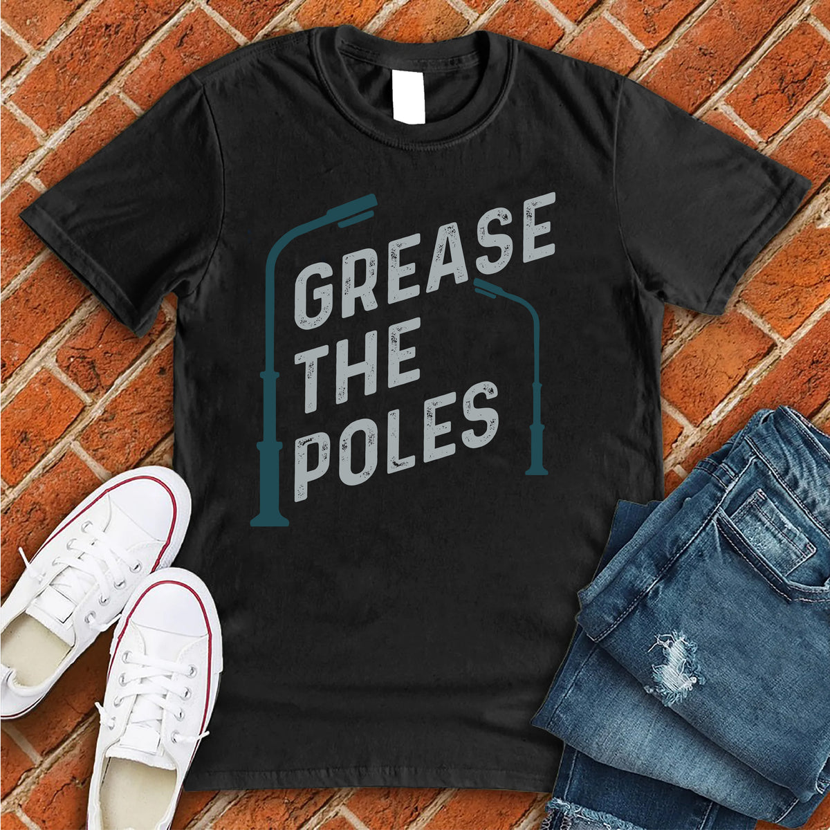 Grease the Poles Tee – Tshirts.com