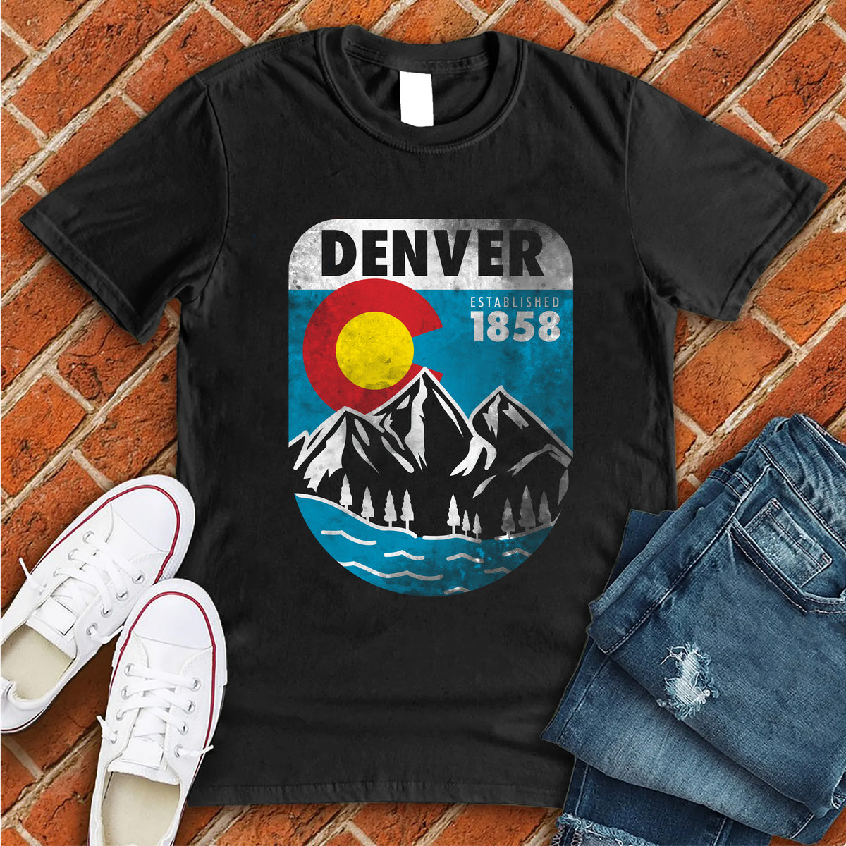 Denver Colorado Flag Tee – Tshirts.com